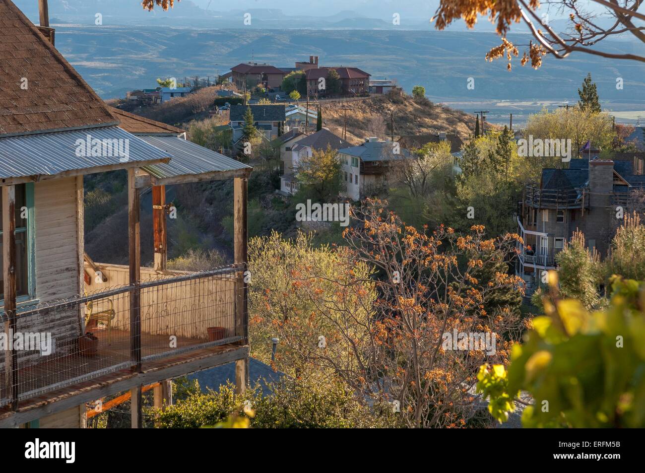 The old mining town of Jerome. Arizona. USA Stock Photo - Alamy