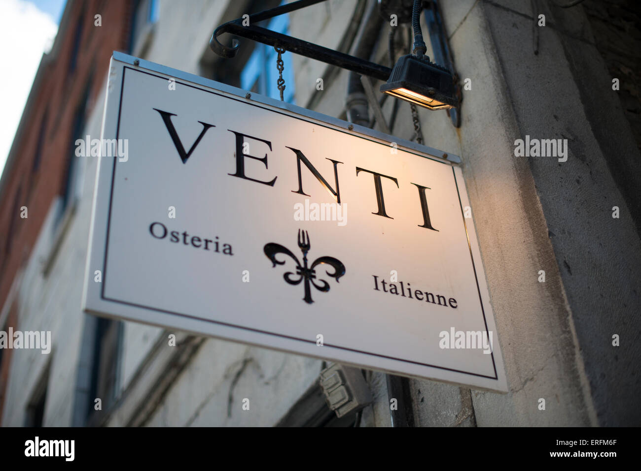 Fancy Restaurant Sign