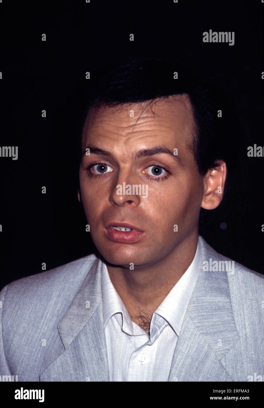 Gary Numan - portrait of the Engish singer & composer in his studio ...
