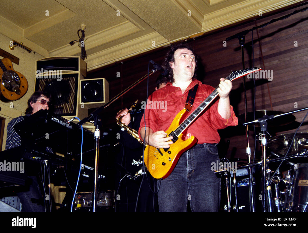 Bernie Marsden - portrait of the English guitarist performing at the ...