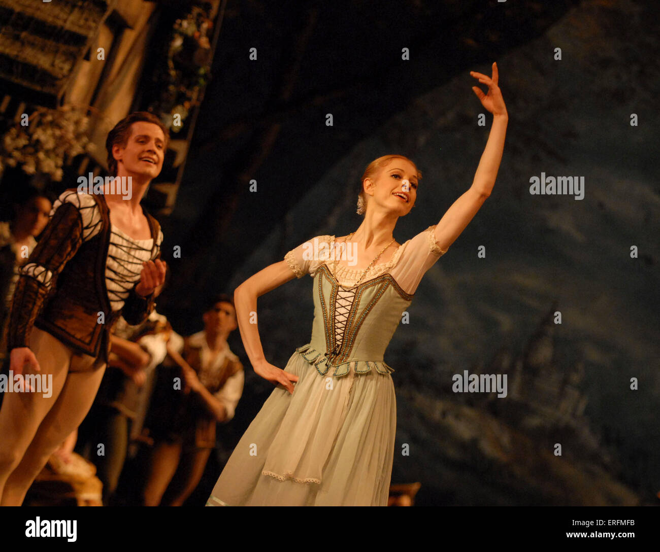 Giselle - romantic ballet with Agnes Oaks as Giselle and Thomas Edur as ...