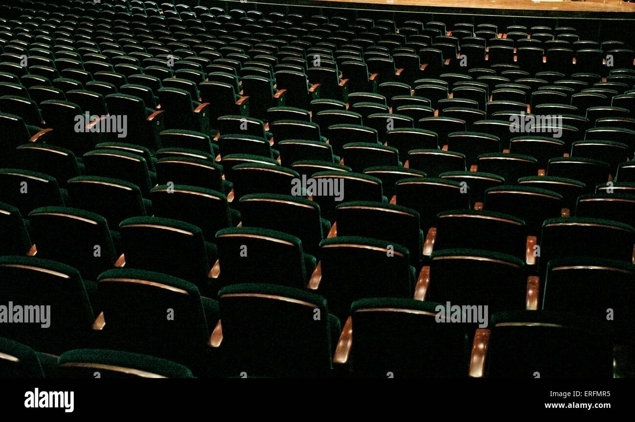 Concert hall - seating, empty hall Stock Photo - Alamy