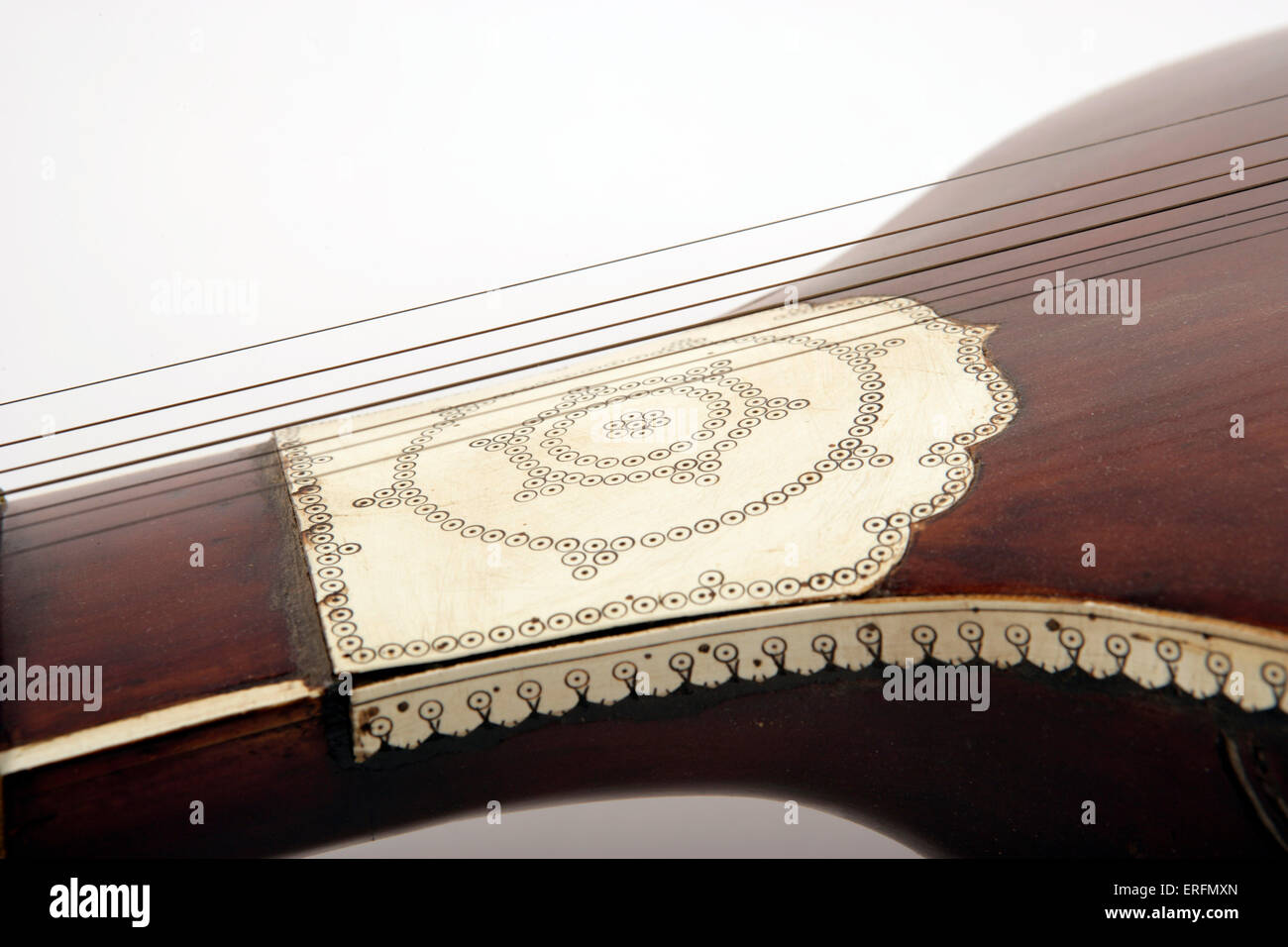 Sitar - Indian stringed instrument Stock Photo - Alamy