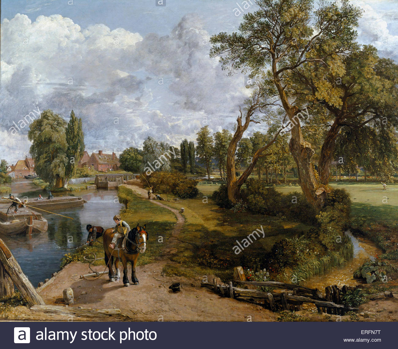 John Constable Painting Stock Photos & John Constable Painting Stock ...
