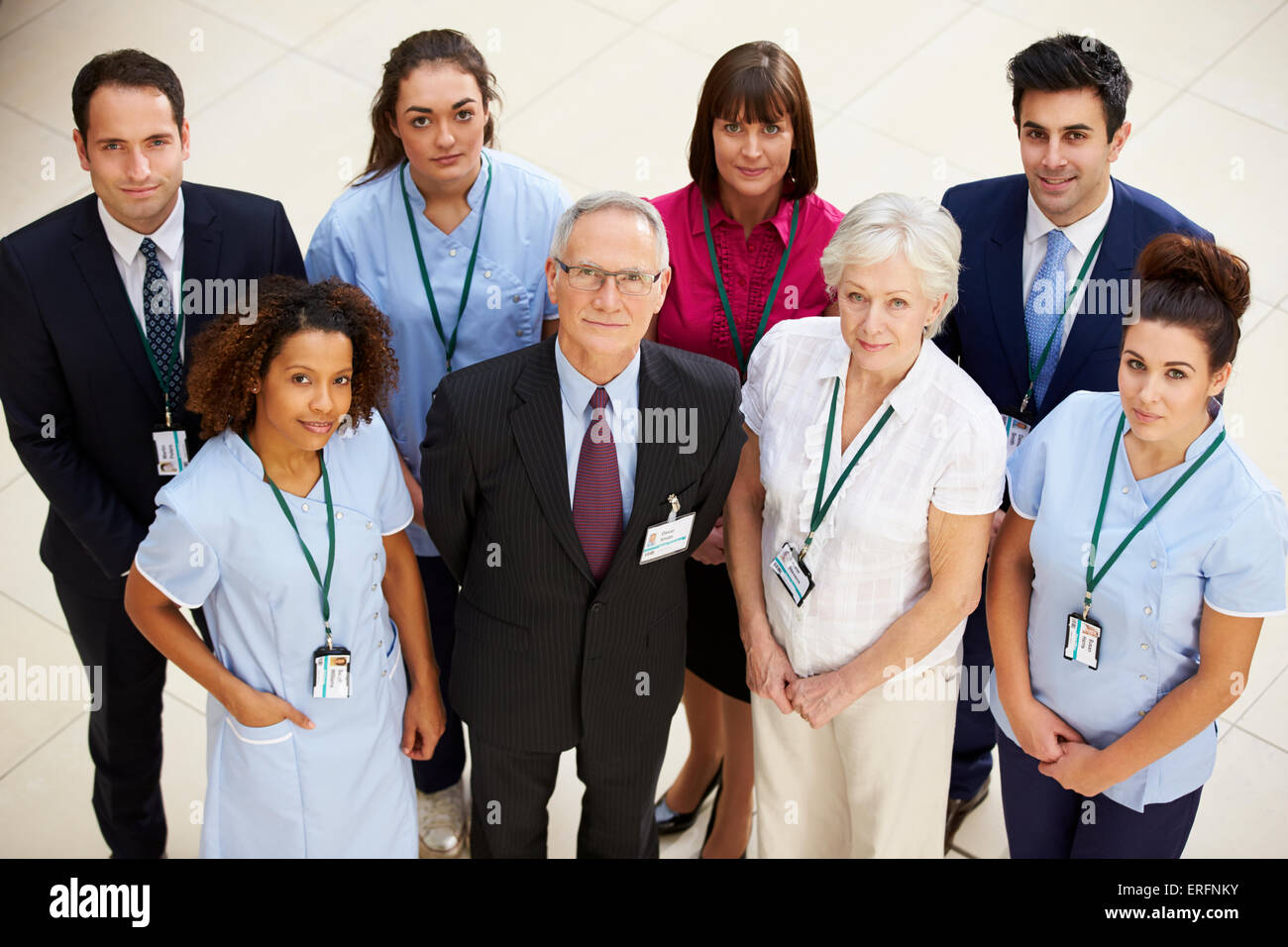 Portrait Of Hospital Medical Team Stock Photo - Alamy