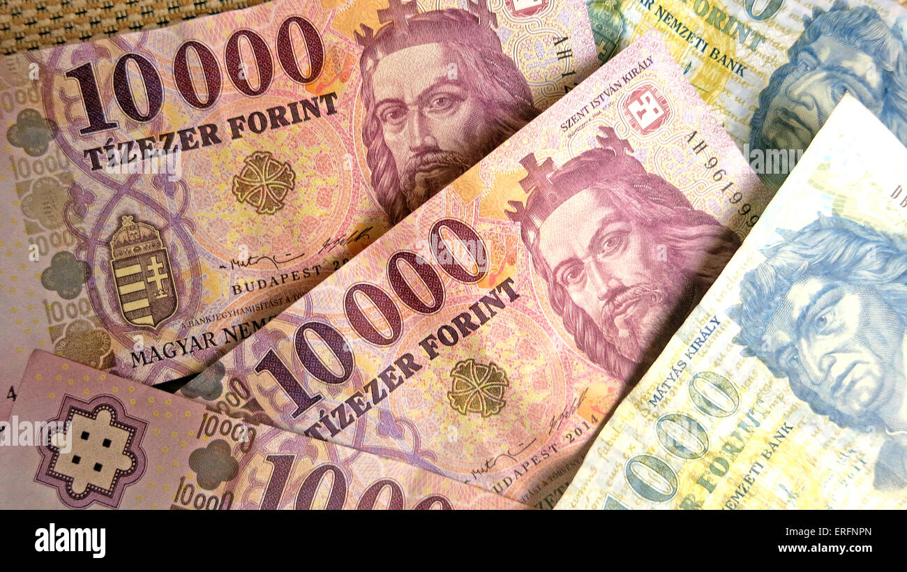 Hungarian currency hi-res stock photography and images - Alamy