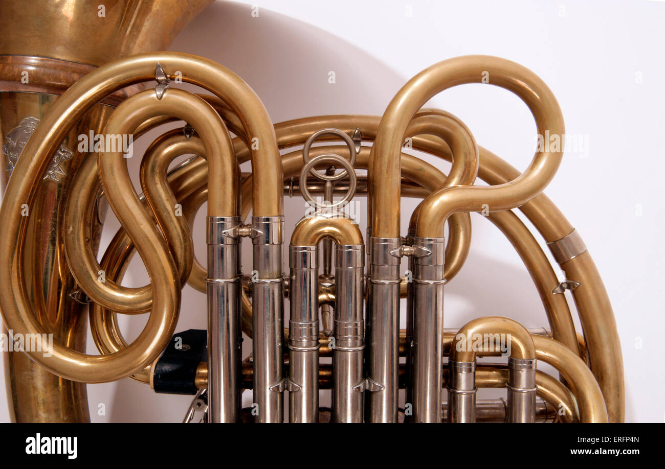 French Horn made by Alexander, (unlacquered instrument), with Rotary ...