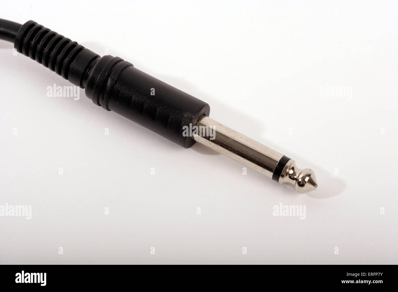 Jack plug for a keyboard Stock Photo - Alamy