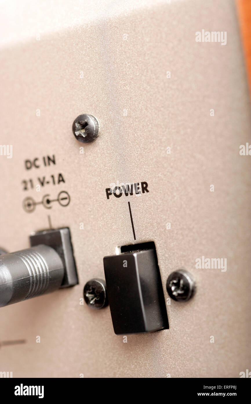 Power switch on a keyboard Stock Photo - Alamy