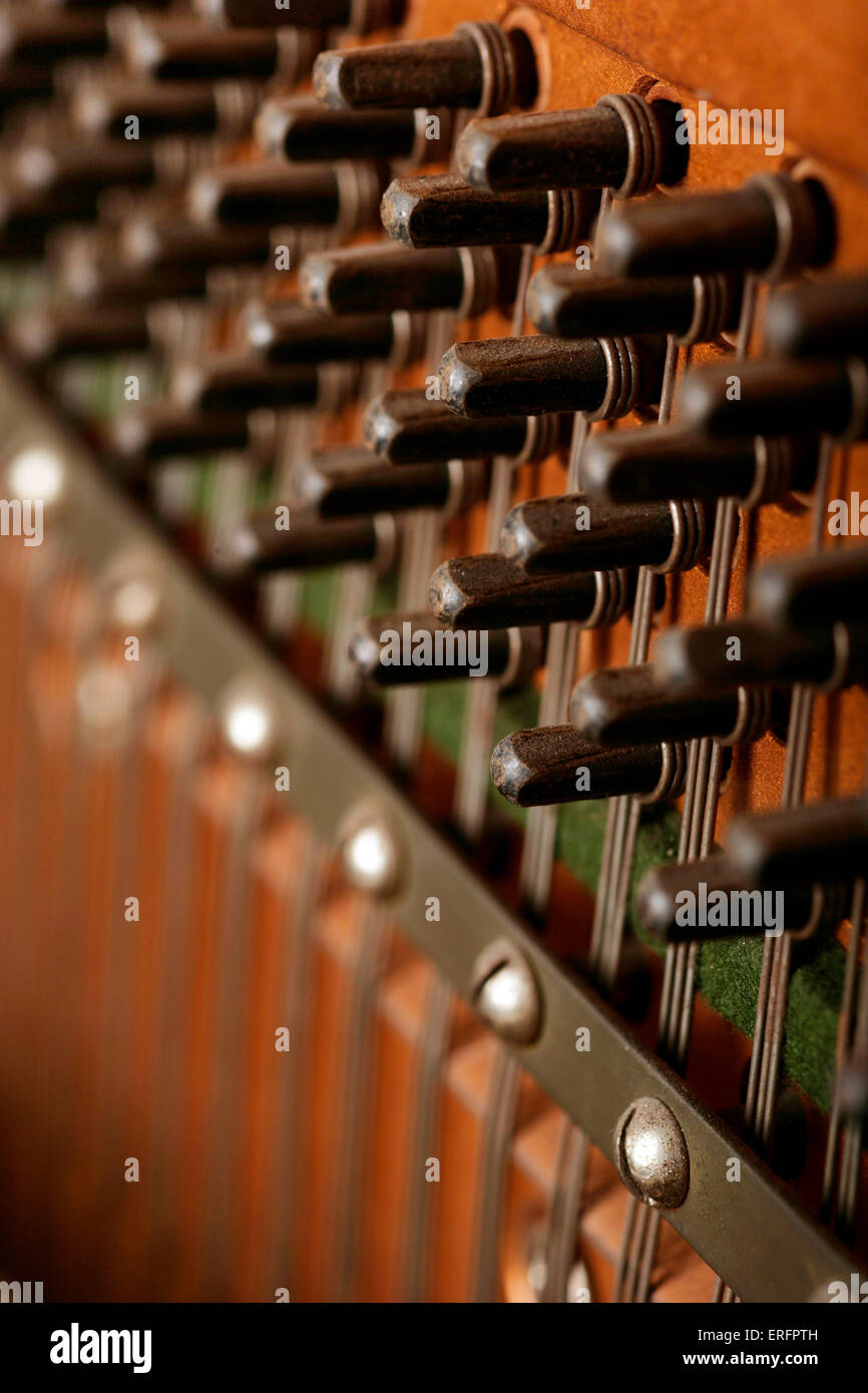 Tuning pins hi-res stock photography and images - Alamy