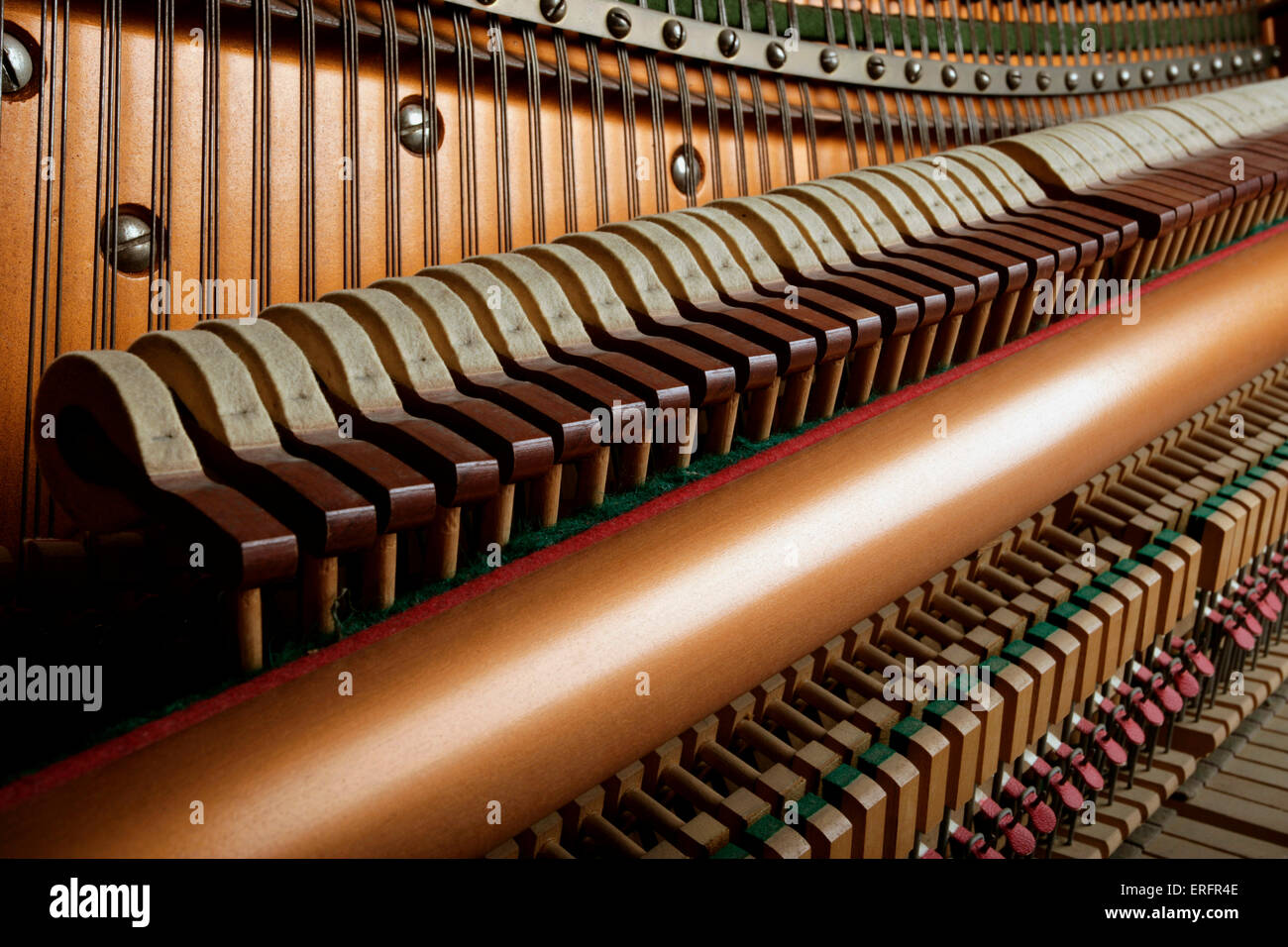Piano mechanism action hi-res stock photography and images - Alamy