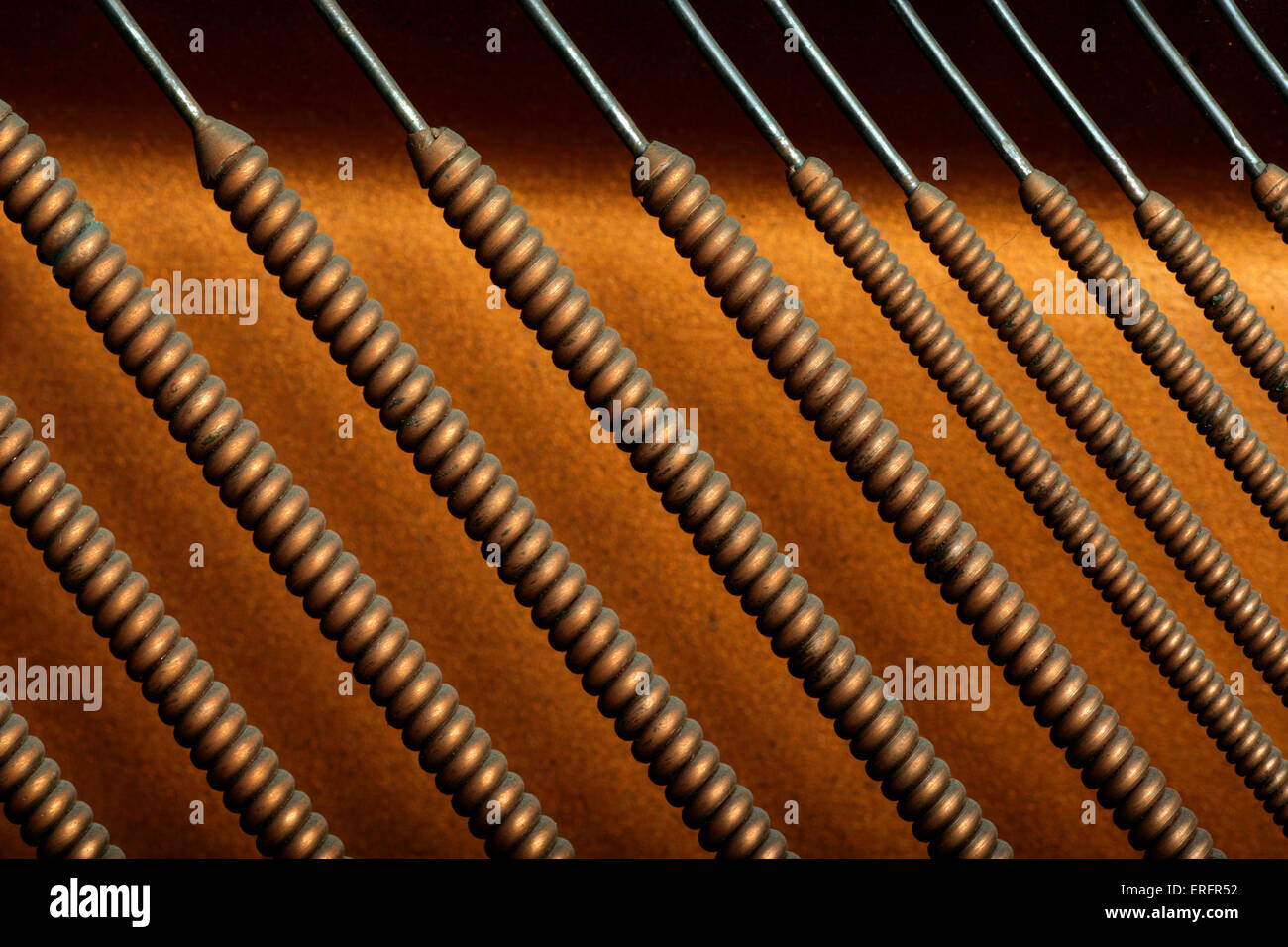 Upright piano strings hi-res stock photography and images - Alamy