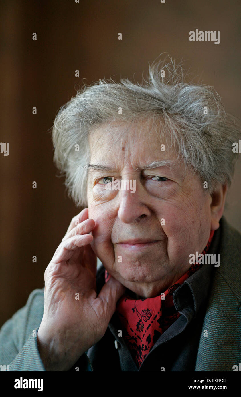 Henri Dutilleux - French composer, B. 22 January1916. Portrait taken ...