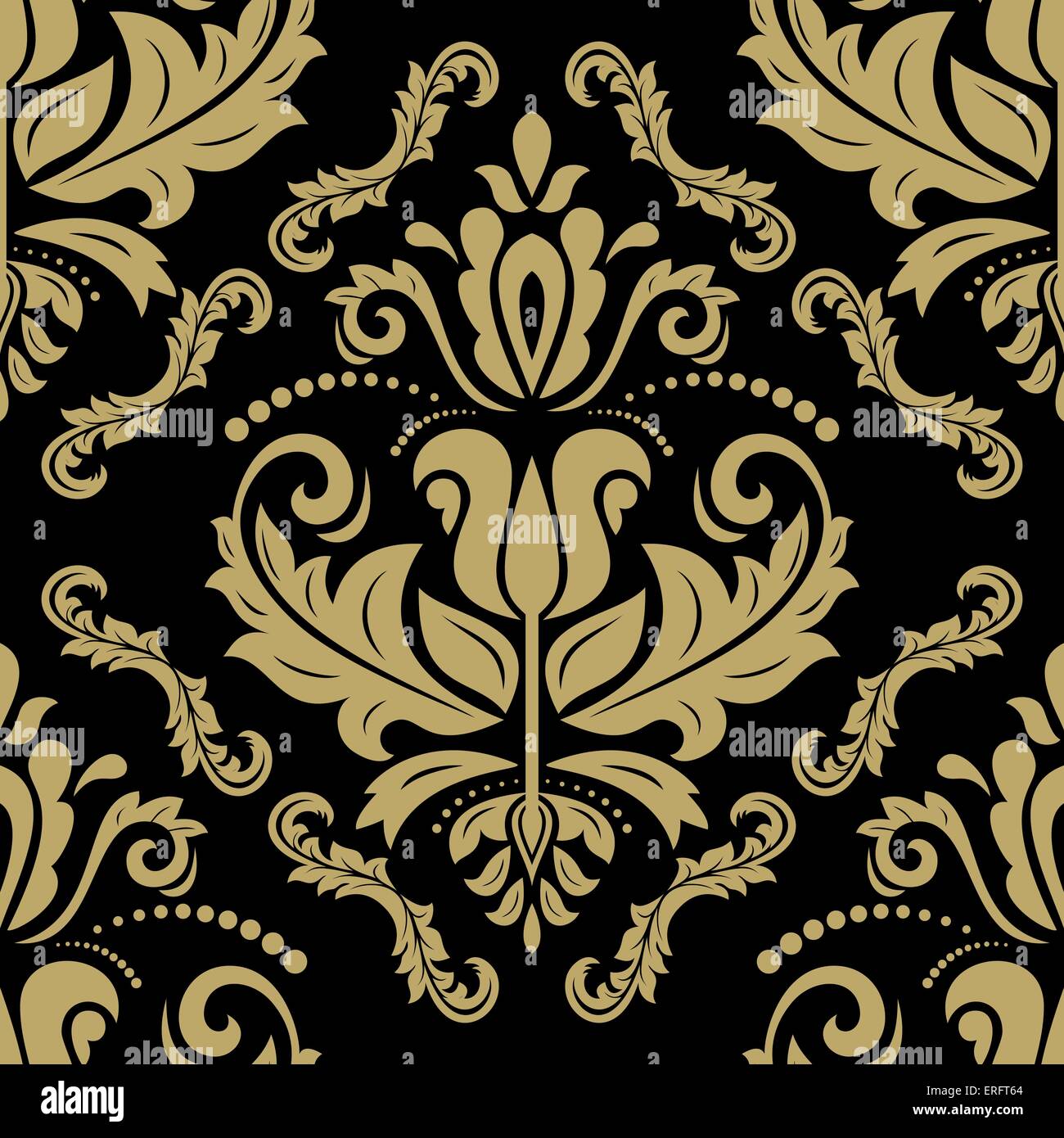 Seamless Orient Vector Background Stock Vector Image & Art - Alamy