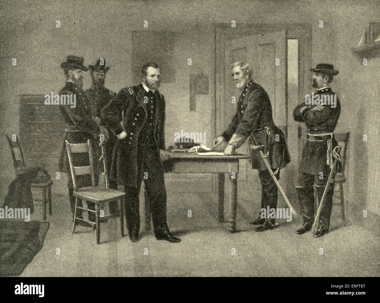 Surrender at appomattox hi-res stock photography and images - Alamy