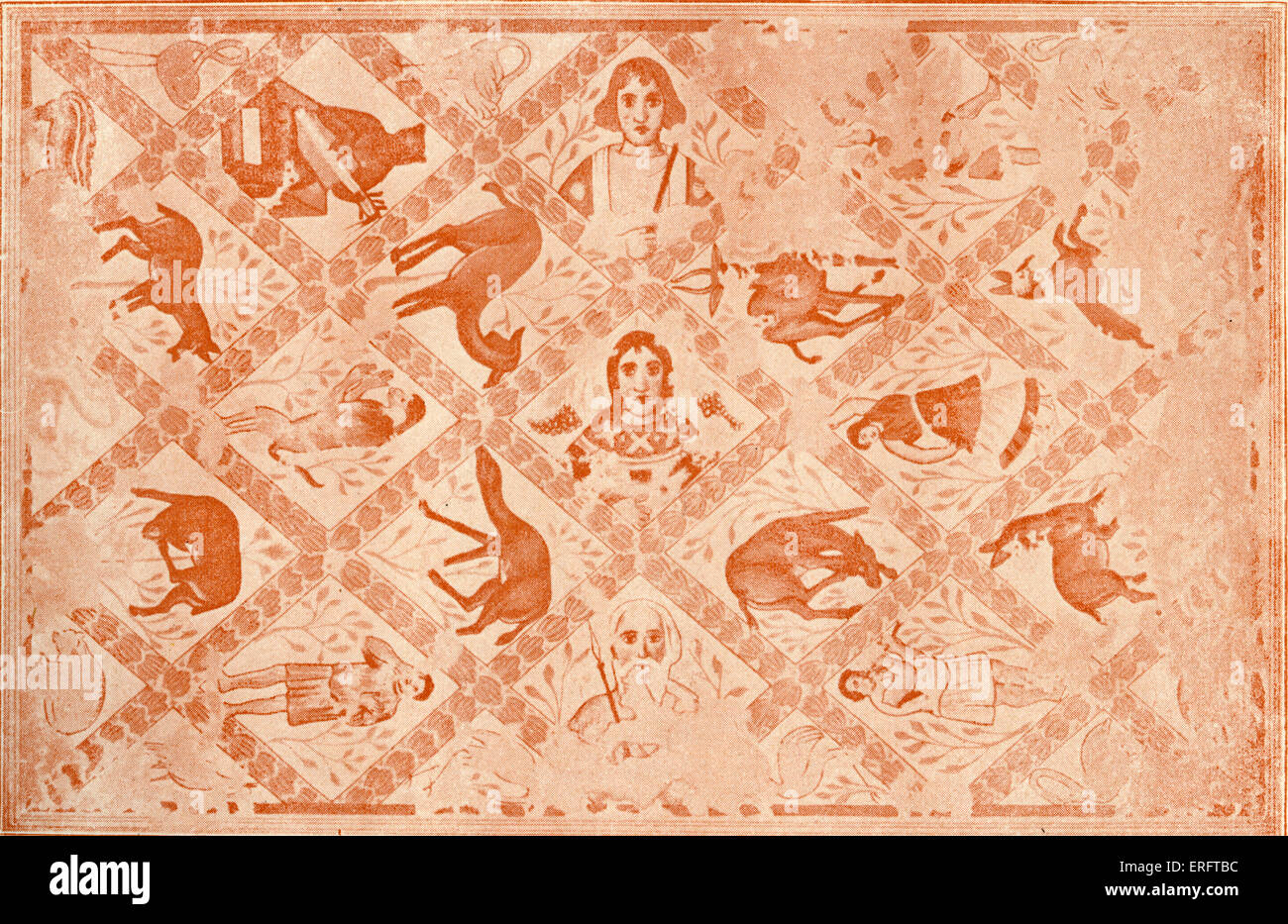 The three stages of Life in islamic tradition - fresco from Kusair ...