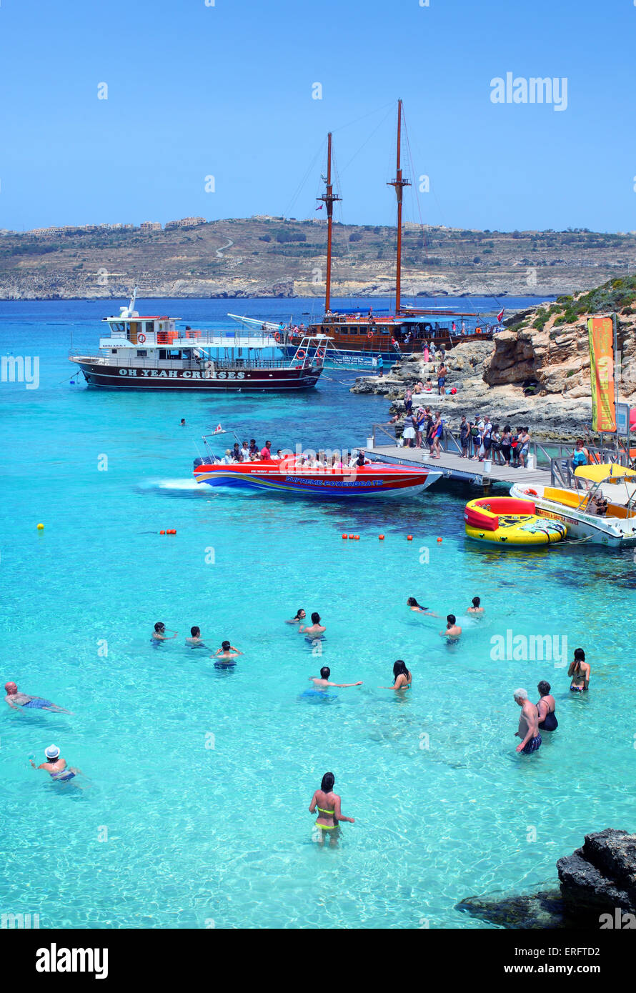 Blue lagoon malta hi-res stock photography and images - Alamy