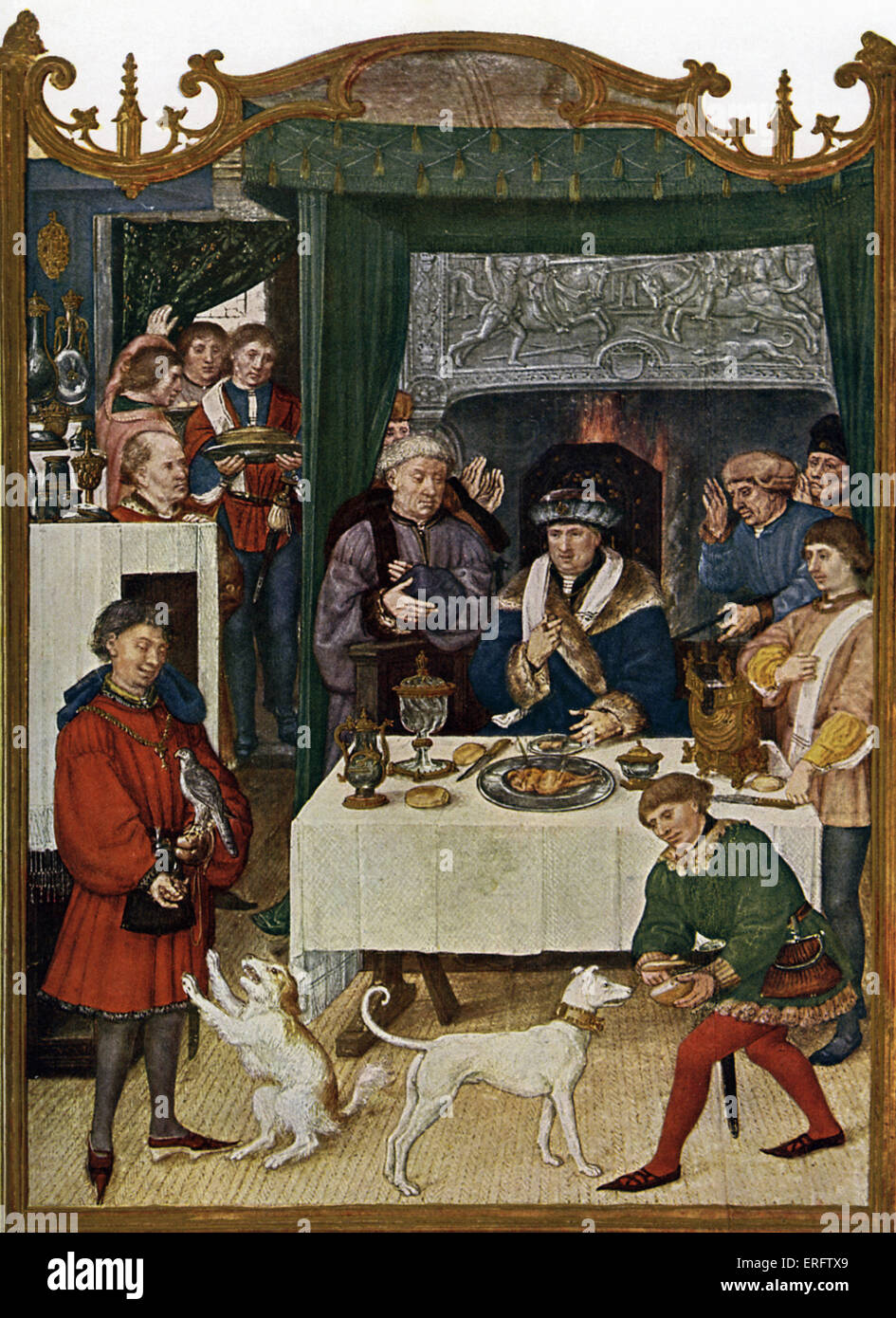 Middle ages banquet hi-res stock photography and images - Alamy