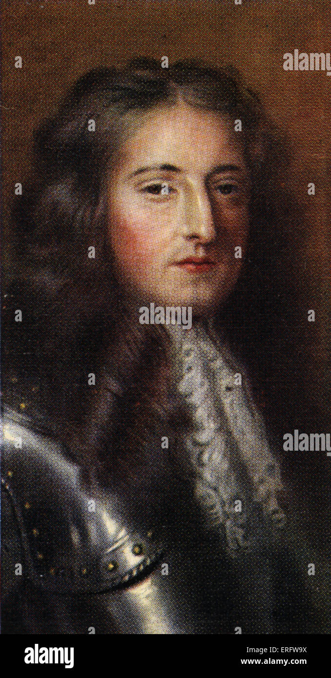King William III portrait (Reigned 1688 - 1702). King William III and ...