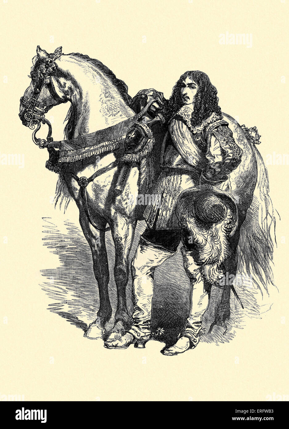 Great Condé portrait. Louis II de Bourbon, Prince de Condé was a French ...