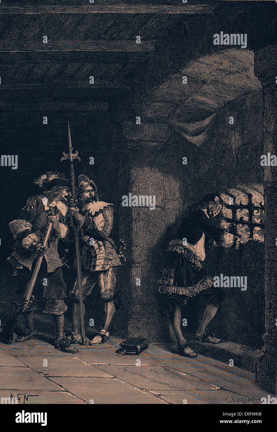 The Man in the Iron Mask (died November 1703) was a prisoner who was ...