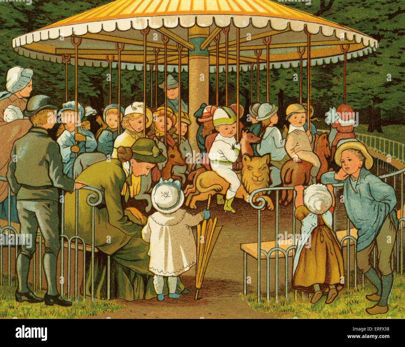 Carousel animals hi-res stock photography and images - Alamy
