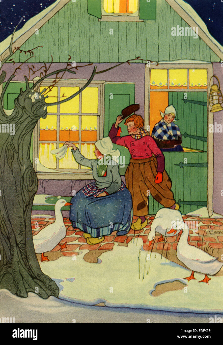 Dutch traditional costume hi-res stock photography and images - Alamy