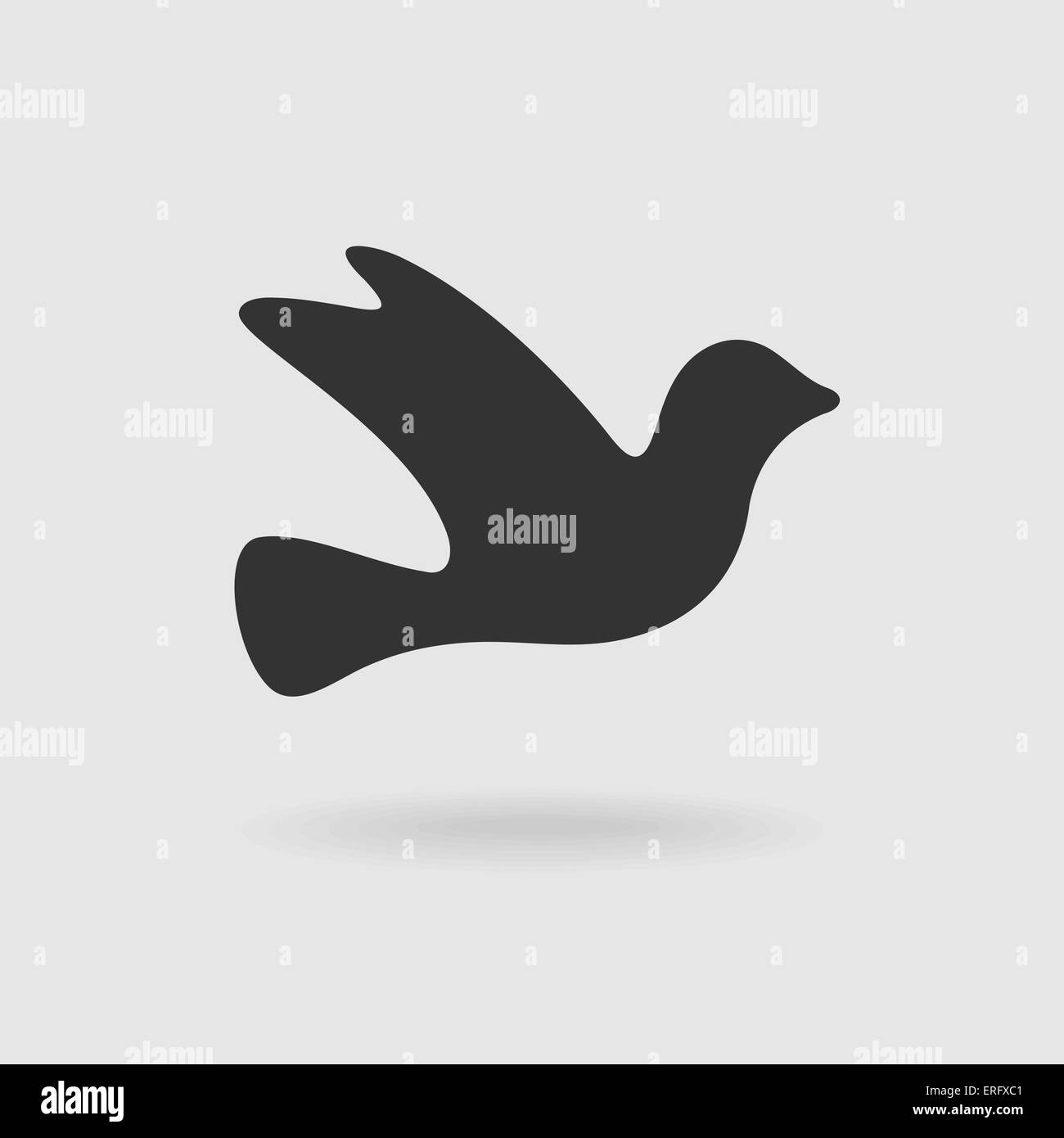 Vector Symbol Bird Stock Vector Image & Art - Alamy