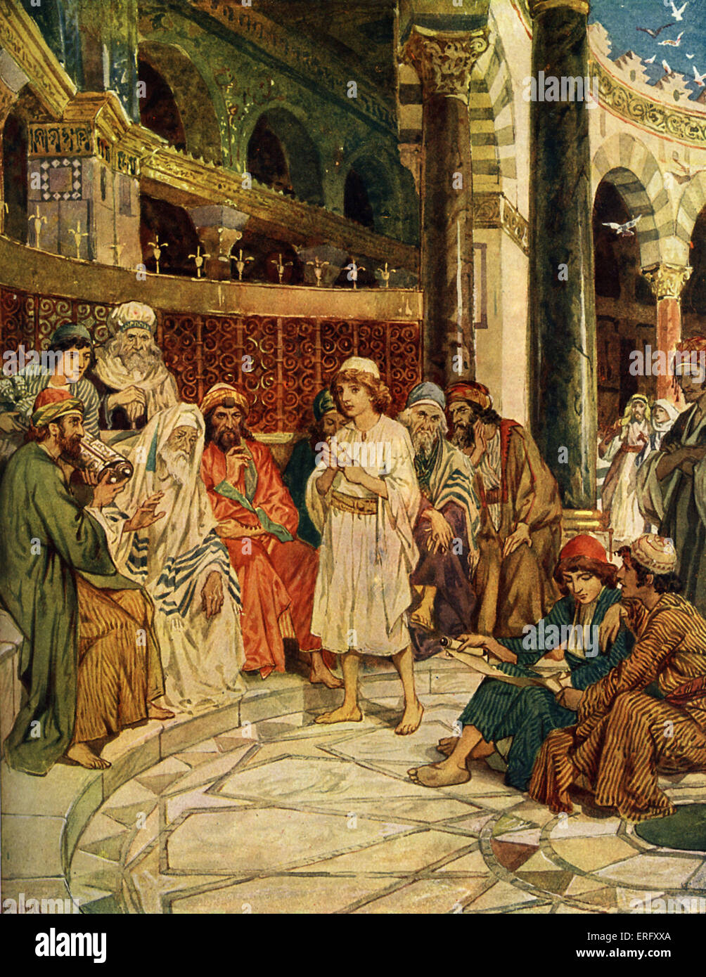 Jesus 12 Years Of Age At The Temple