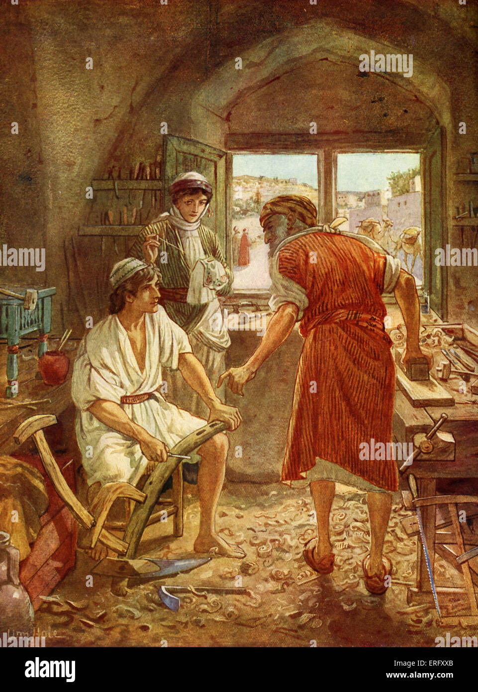 Jesus as a young man. 'And Jesus advanced in wisdom and stature, and in ...