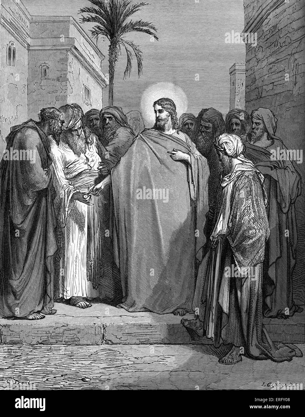 Christ and the Tribute Money. Jesus is asked whether it is right to pay ...