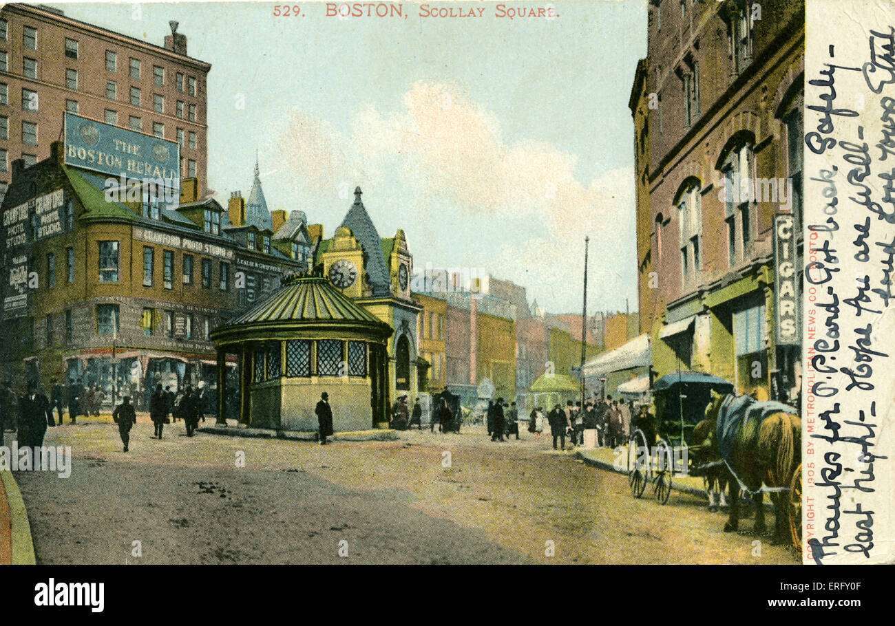 Scollay square hi-res stock photography and images - Alamy