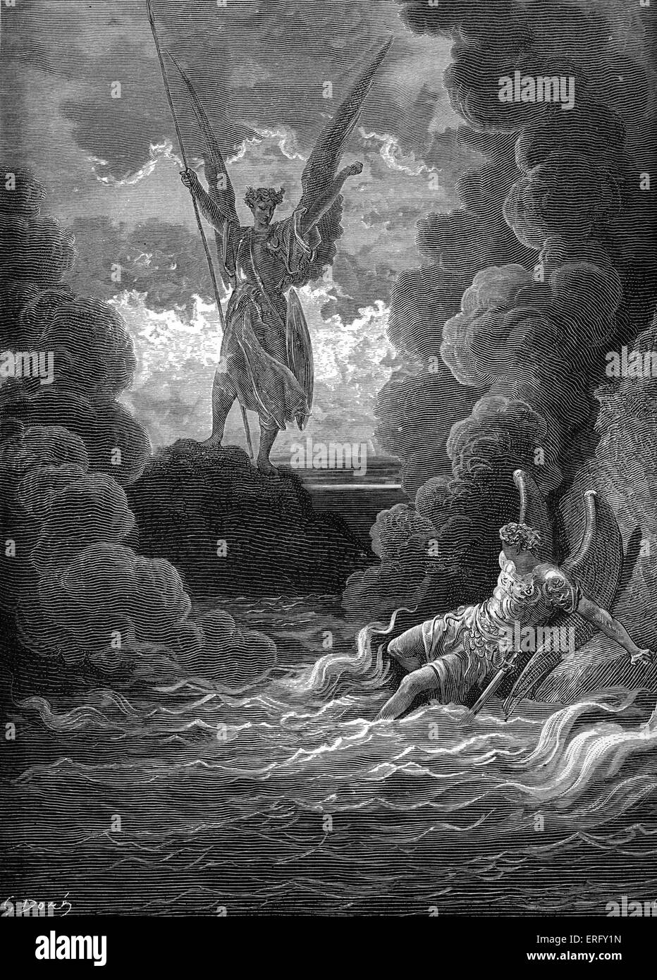 Milton paradise lost satan High Resolution Stock Photography and Images ...