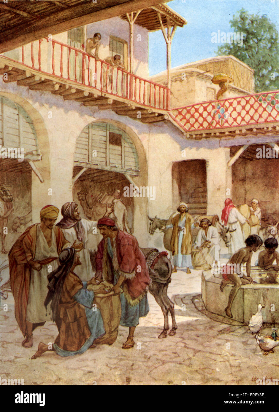 Joseph 's brethren at the inn. Every Man's money in his sack. Genesis ...