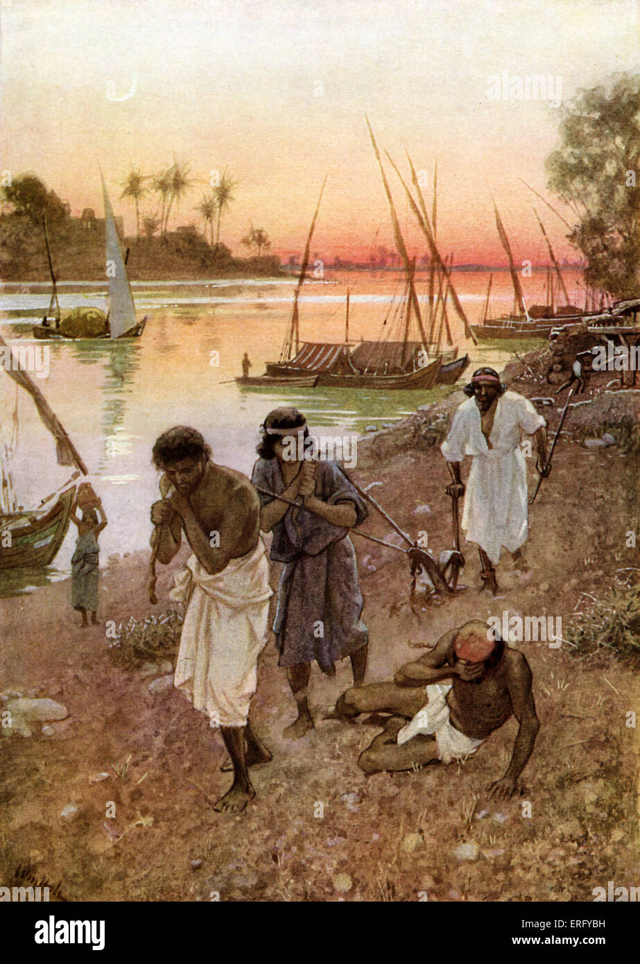 Captivity in Babylon of the Israelites. Psalm 137 : 1- 5. 'By the ...