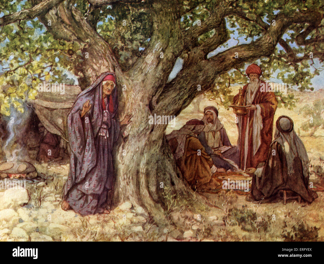 Abraham bible sarai hi-res stock photography and images - Alamy