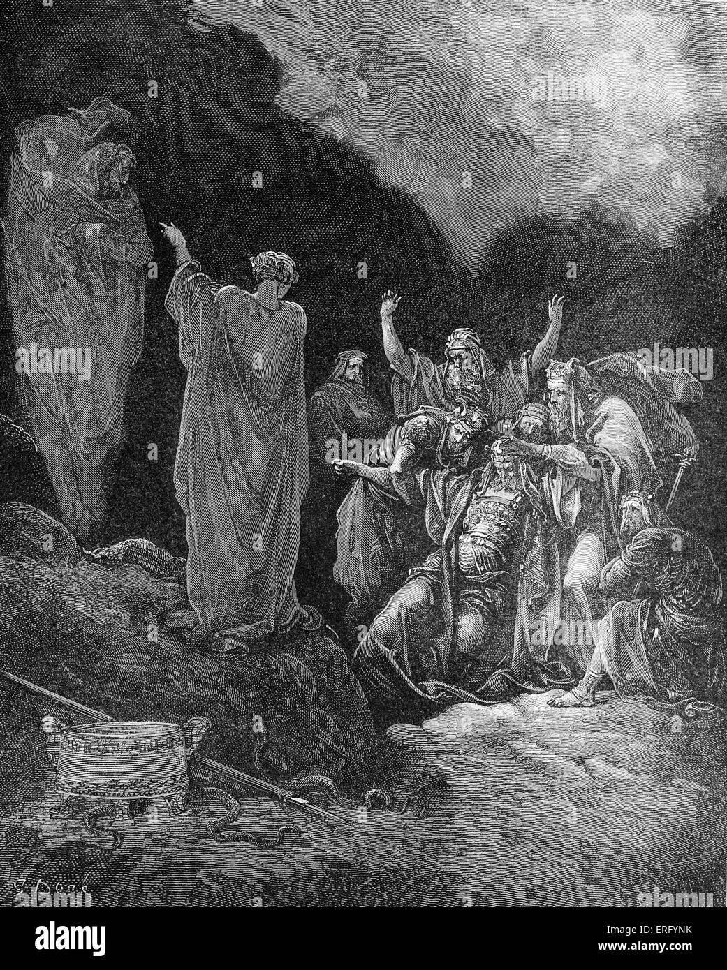 The witch of endor Black and White Stock Photos & Images - Alamy