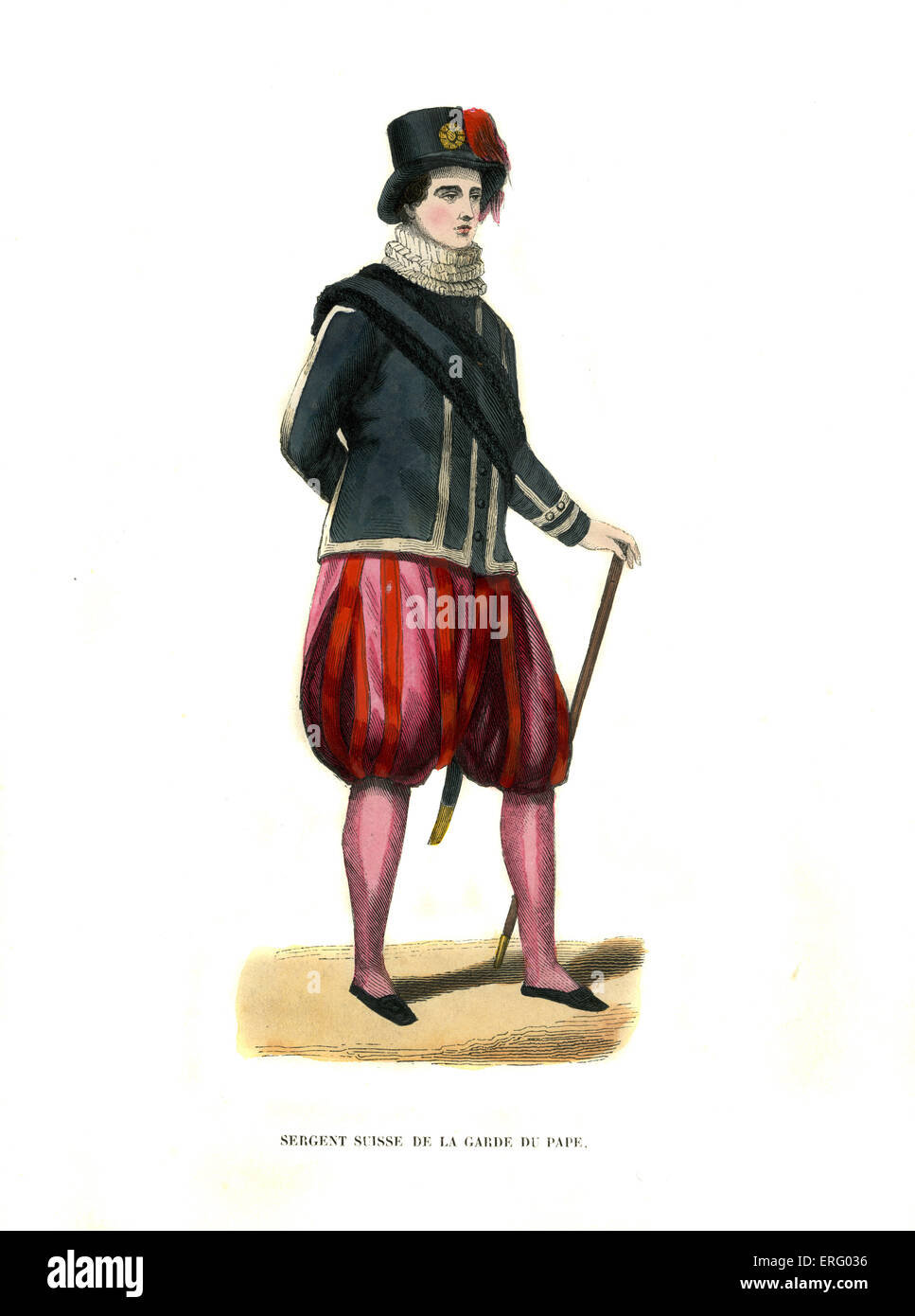 Swiss guard 16th century Cut Out Stock Images & Pictures - Alamy