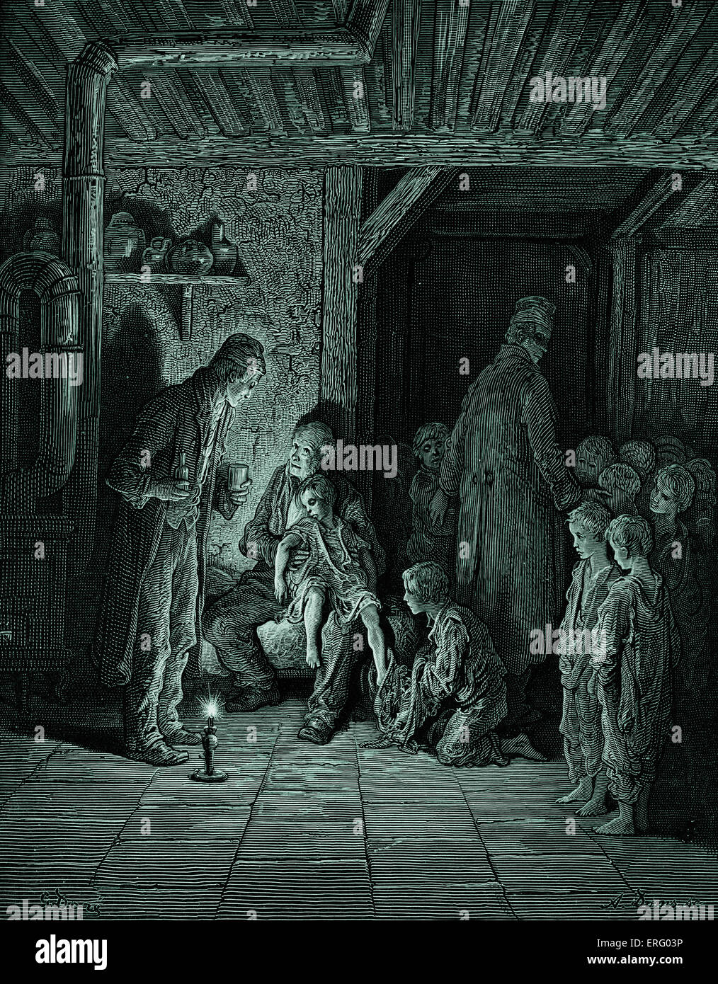 Victorian poor children hi-res stock photography and images - Alamy