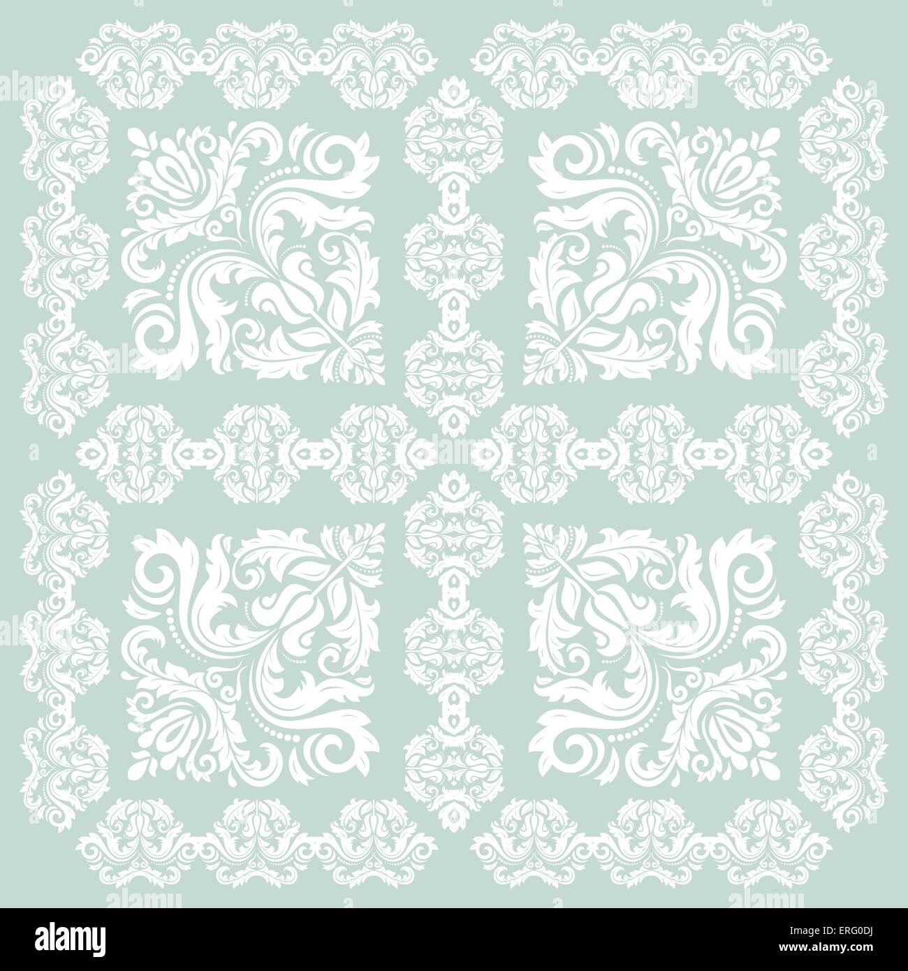 Seamless Orient Vector Background Stock Vector Image & Art - Alamy
