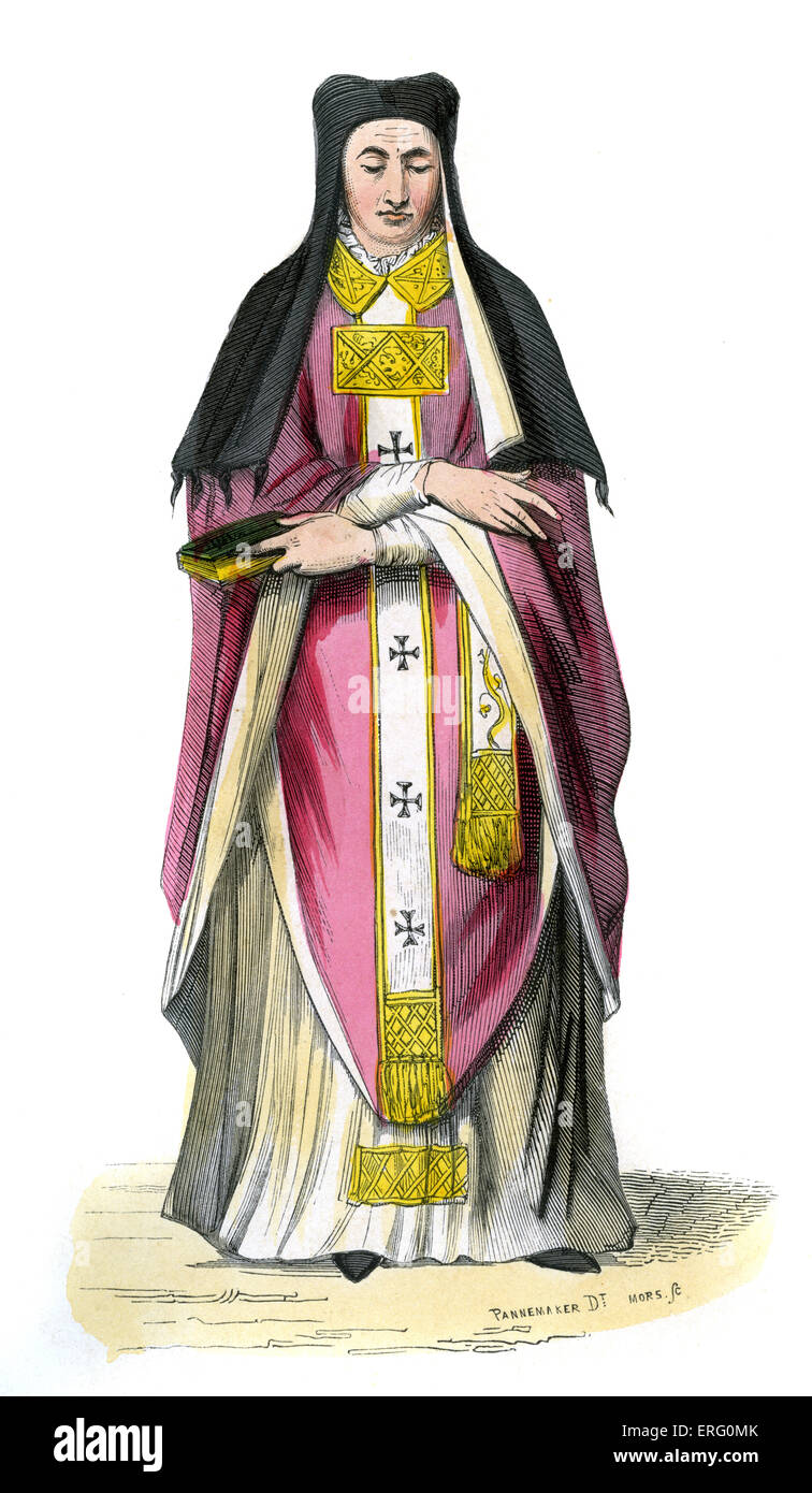 Canon in 14th century. Canon was a priest whowas member of certain ...