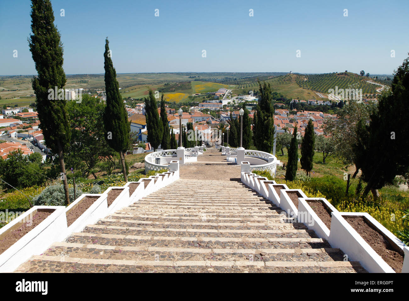 Alentejo beautiful interior portuguese region hi-res stock photography ...