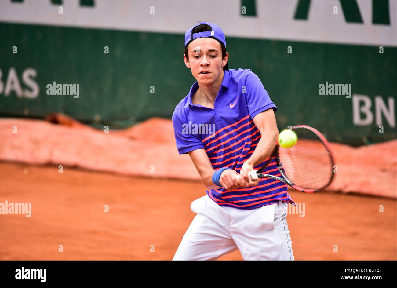 Quentin FOLLIOT - 31.05.2015 - Jour 8 - Roland Garros 2015 .Photo ...