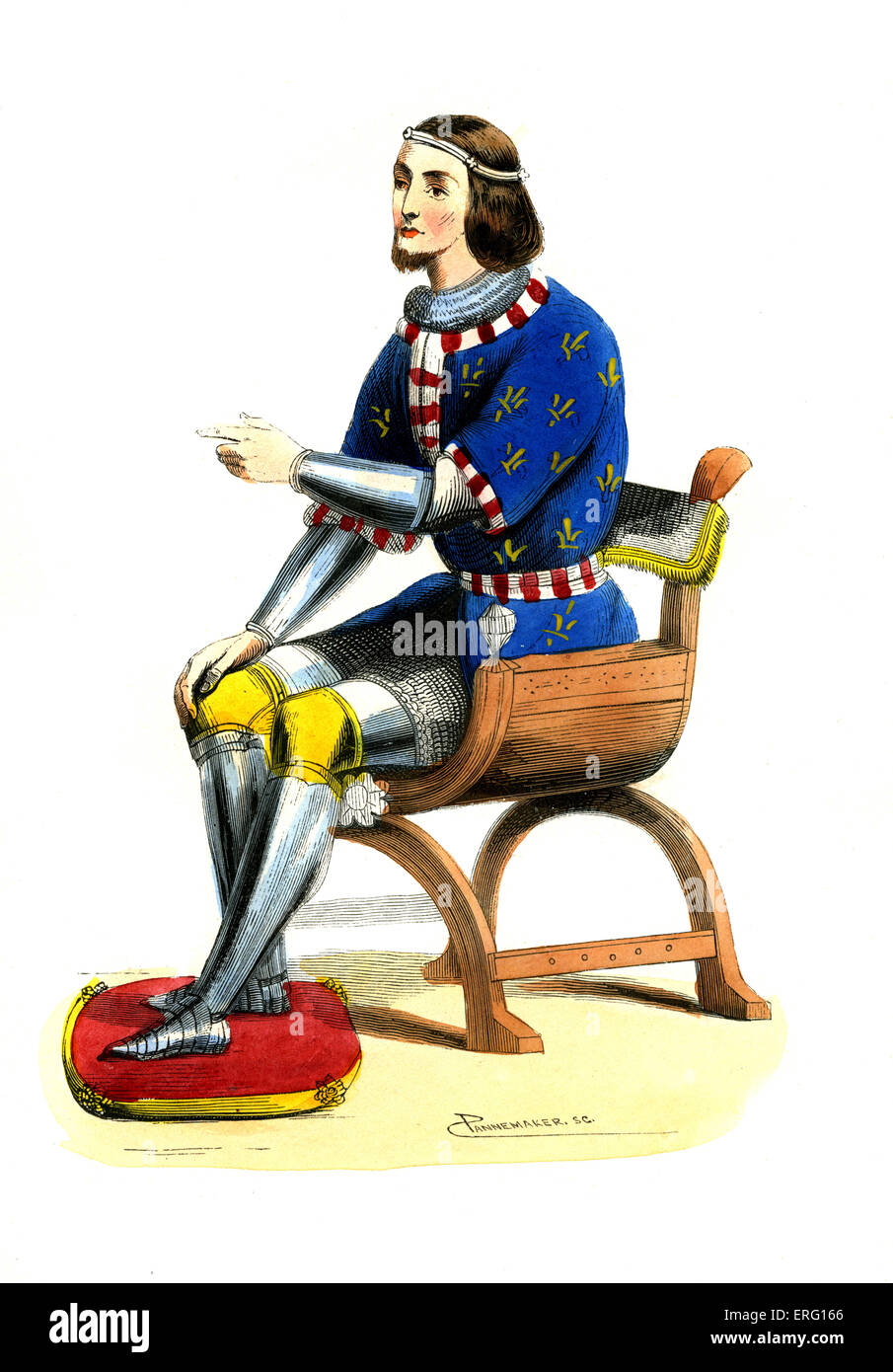 Seated french man wearing hi-res stock photography and images - Alamy