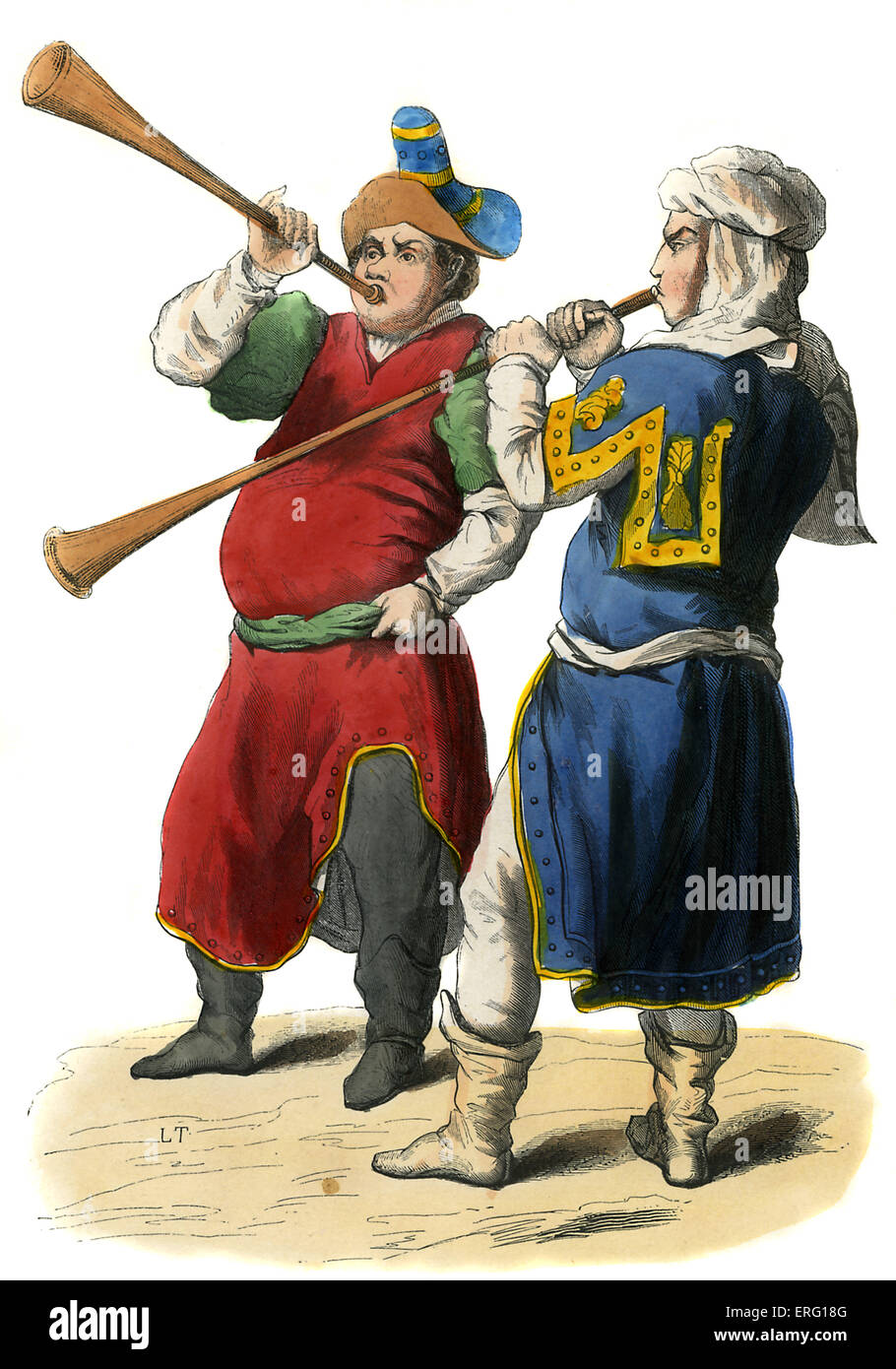 Medieval musicians music musical instruments hi-res stock photography ...