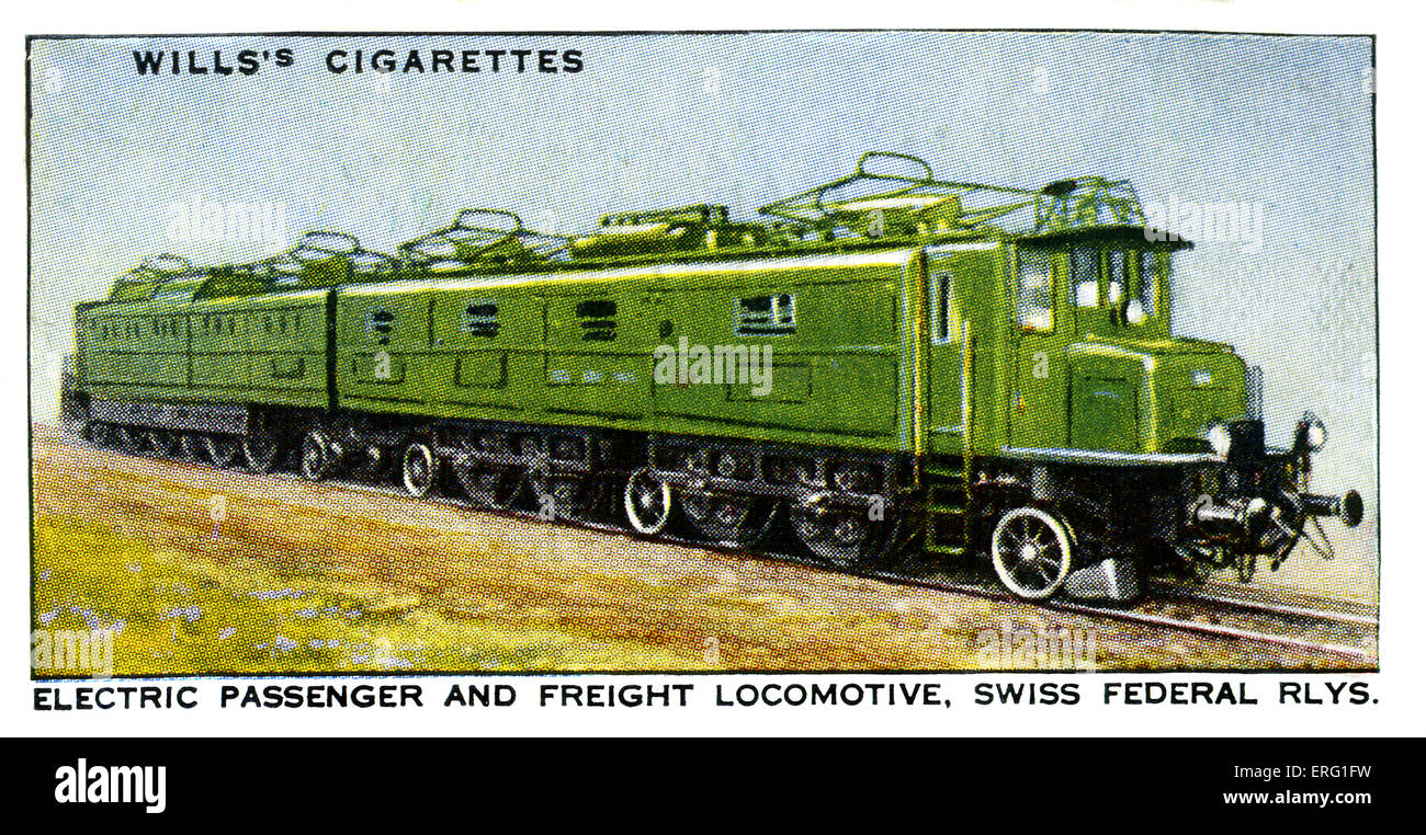 Electric Passenger and Freight Locomotive. 7500 hp electric locomotive ...