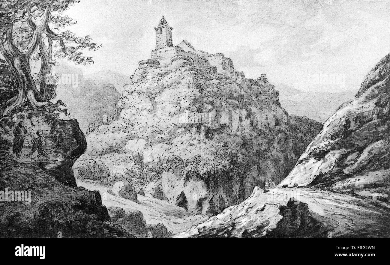 Landscape sketch drawing High Resolution Stock Photography and Images ...