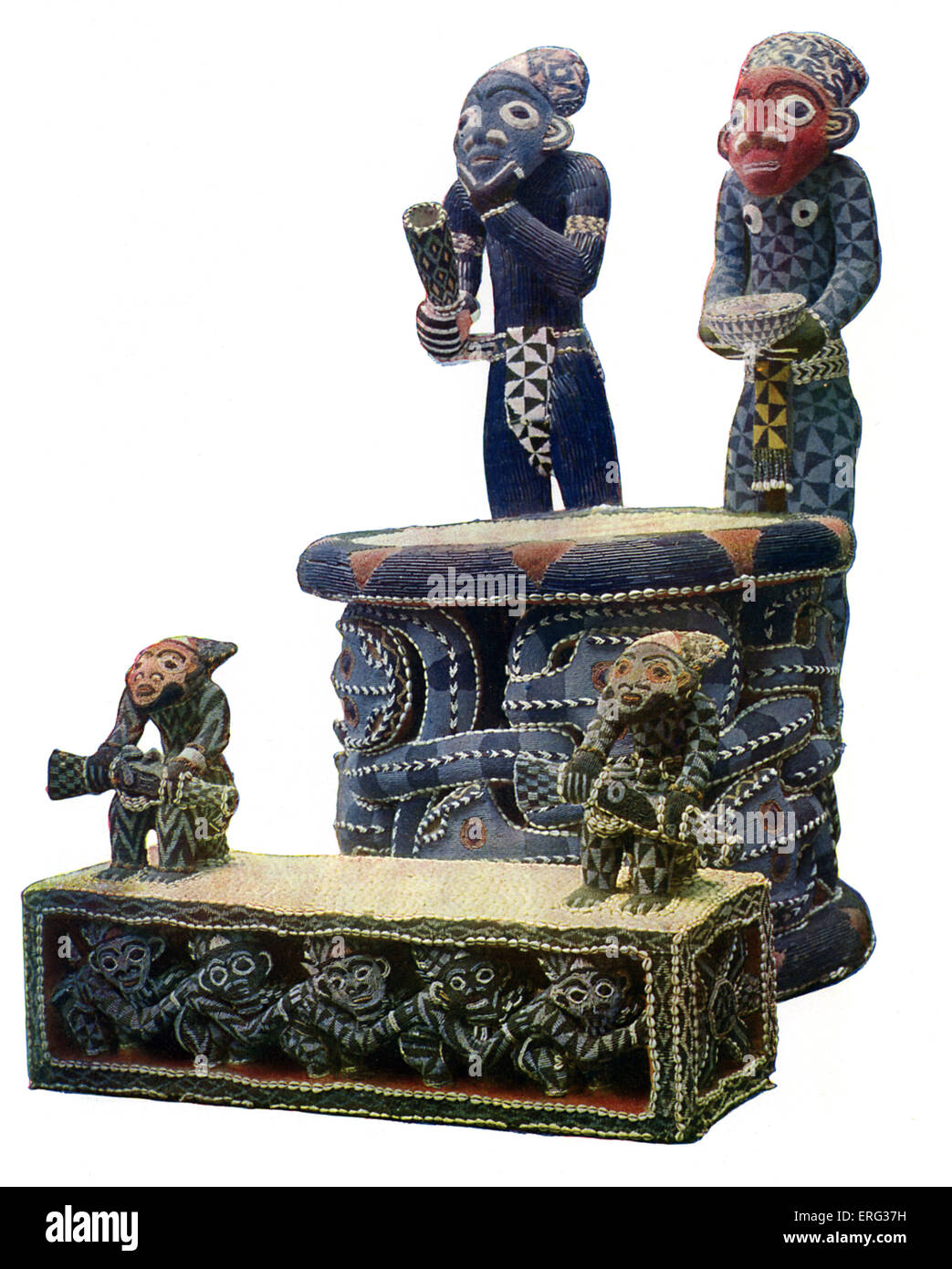 Throne of the Prince of Bamum, Cameroon. Royal Ethnography Museum ...