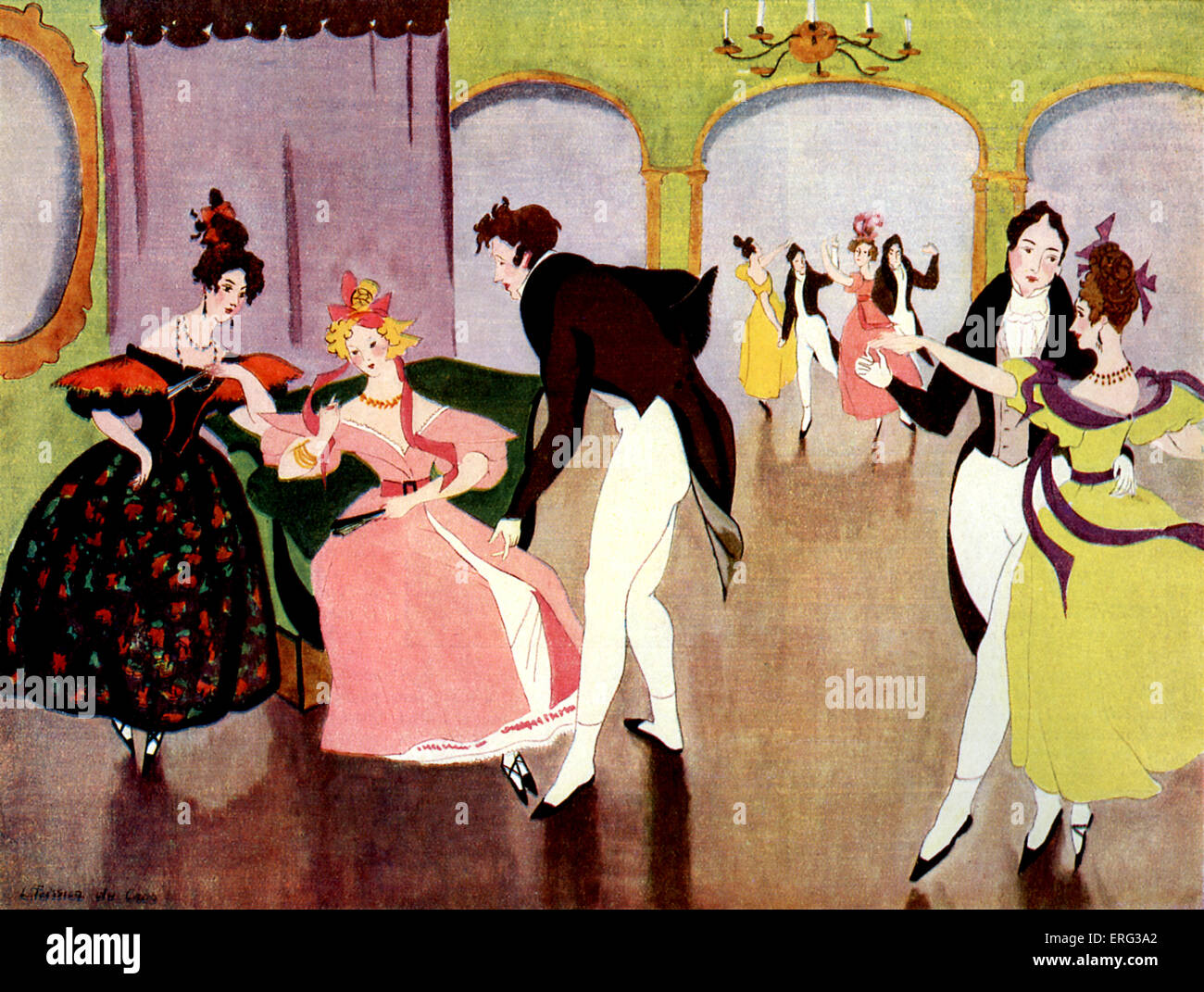 19th century ball hi-res stock photography and images - Alamy