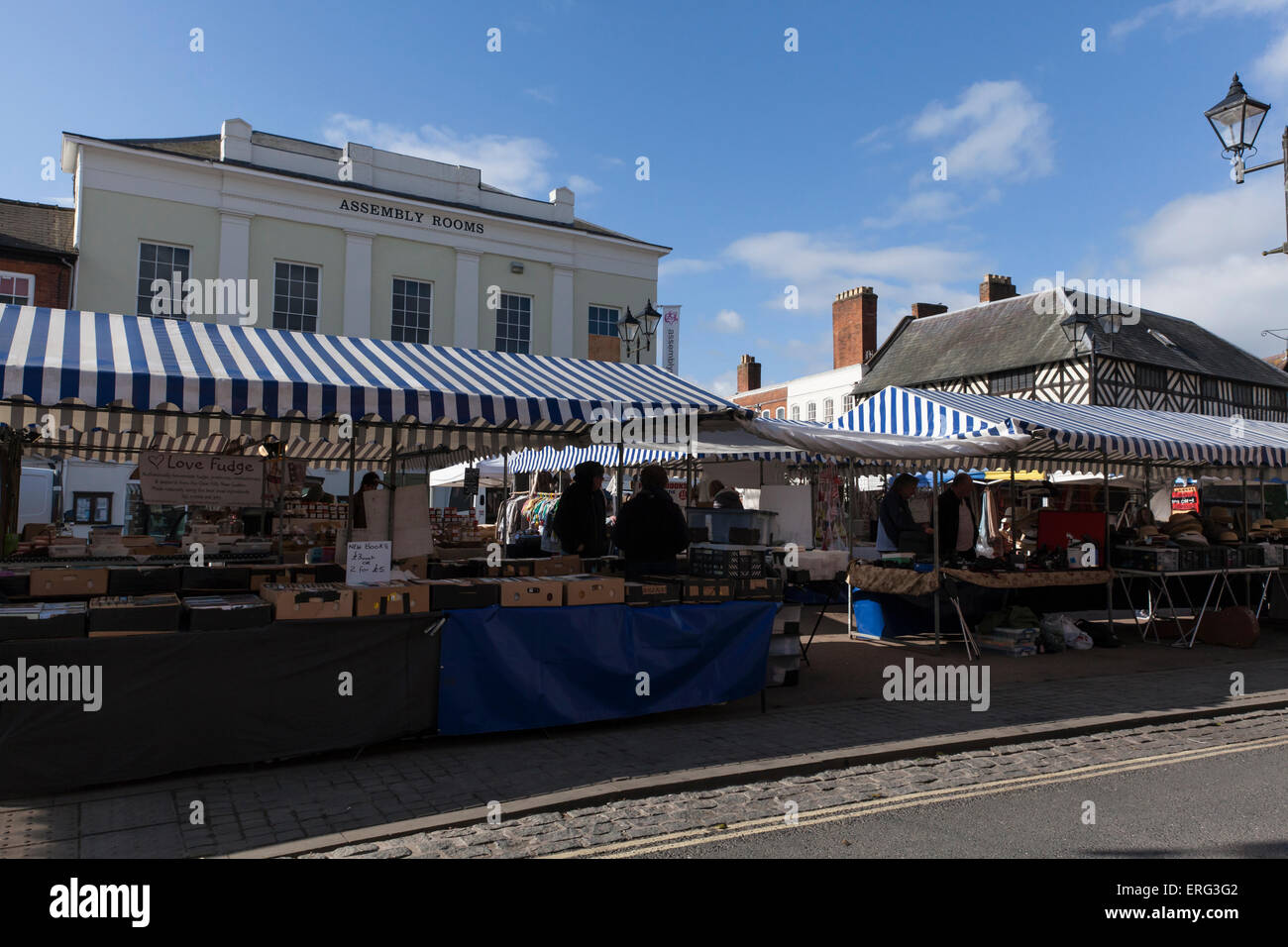 Ludlow market square hi-res stock photography and images - Alamy